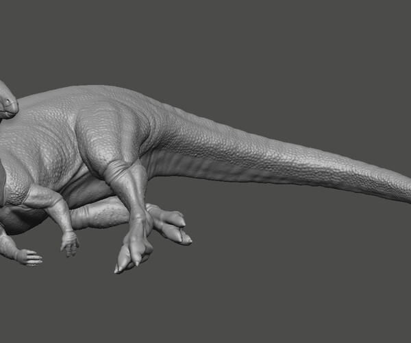 ArtStation - Dinosaur Pose 02 | Resources