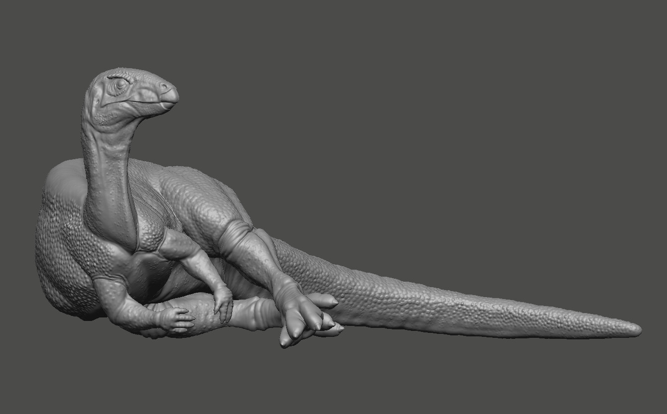ArtStation - Dinosaur Pose 02 | Resources