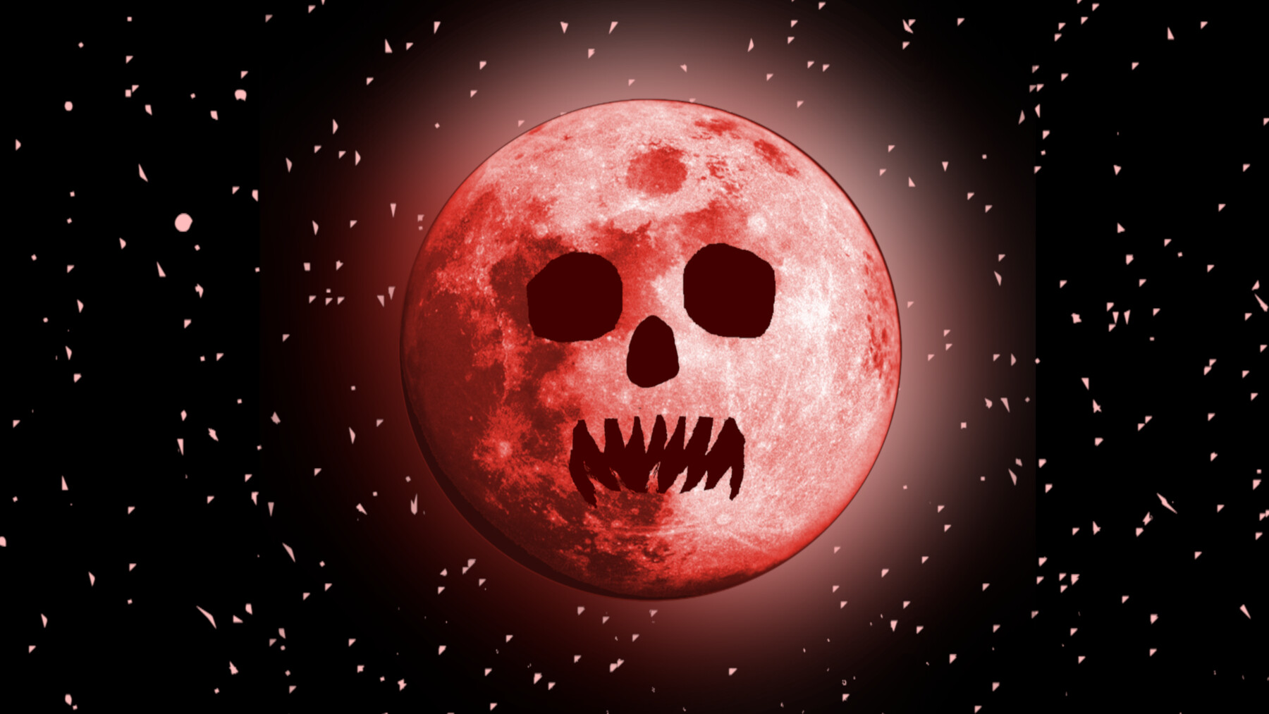 ArtStation - Face of the Blood Moon (PC & Phone Wallpapers) | Artworks