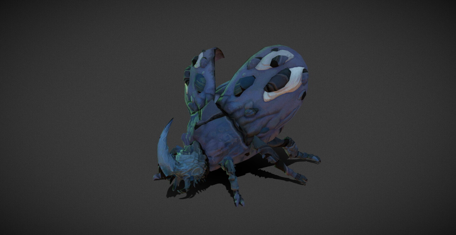 ArtStation - Fantasy Creature - Battle Beetle | Game Assets