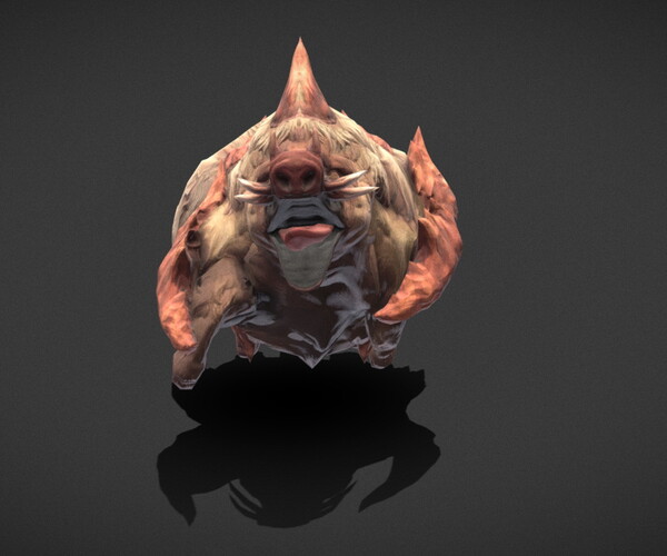 ArtStation - Fantasy Creature - Battle Boar | Game Assets