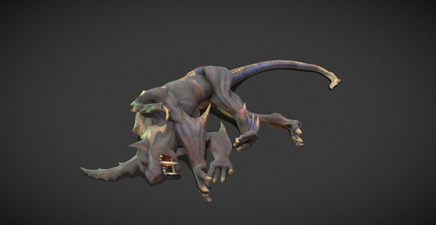 ArtStation - Fantasy Creature - Battle Leopard | Game Assets