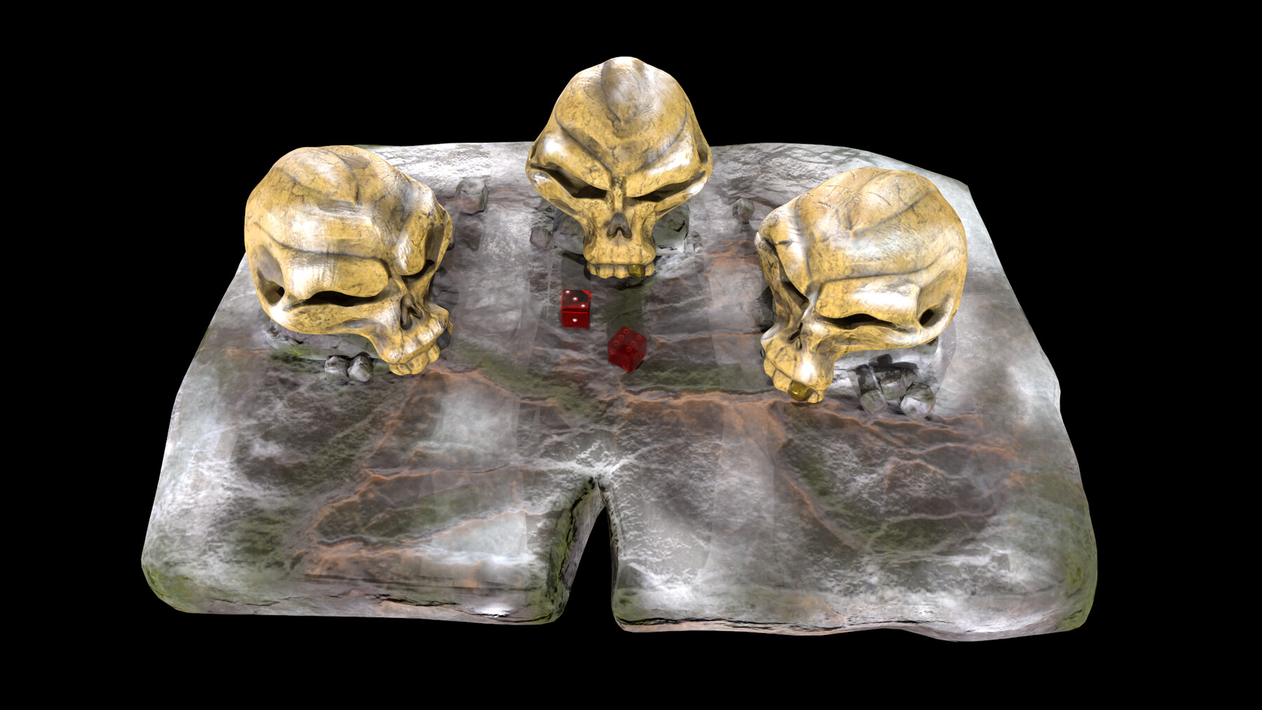 ArtStation - Stylized magic skulls | Game Assets