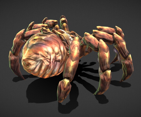 ArtStation - Fantasy Creature - Battle Spider | Game Assets