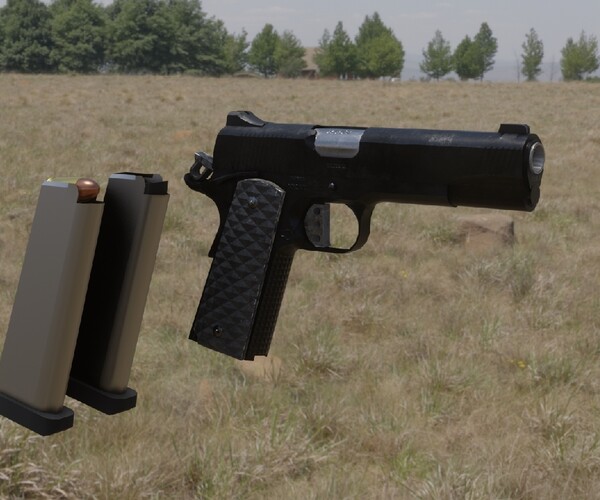 ArtStation - 1911 | Game Assets