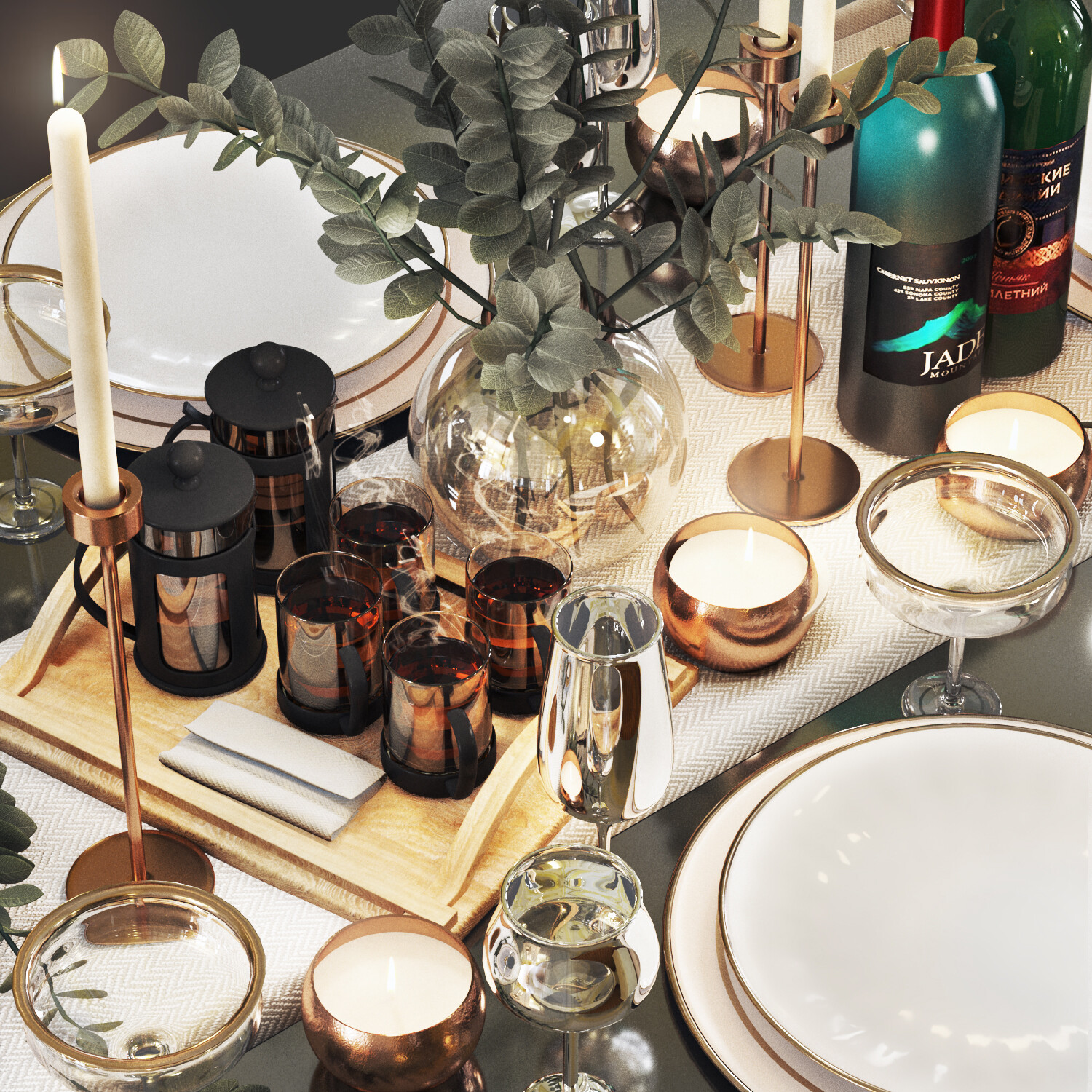 ArtStation - Table_setting_r2 | Resources