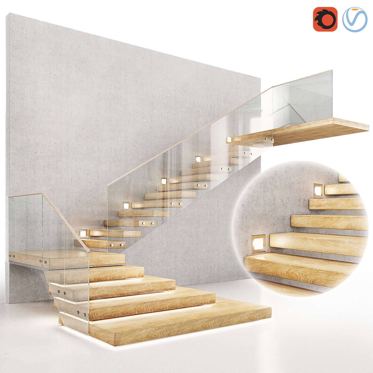 ArtStation - Stairs stairbox staircase woodenstairs | Resources
