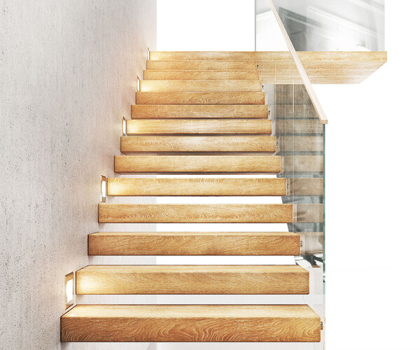 ArtStation - Stairs stairbox staircase woodenstairs | Resources
