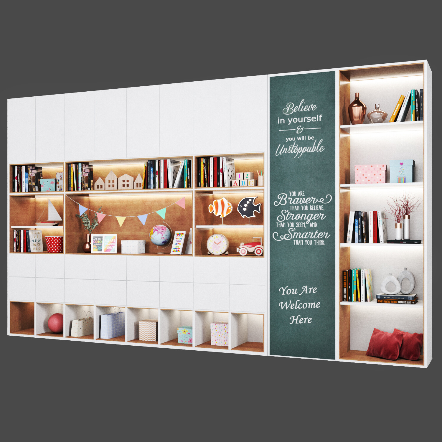 ArtStation - wardrobe classroom student school kindergarten | Resources