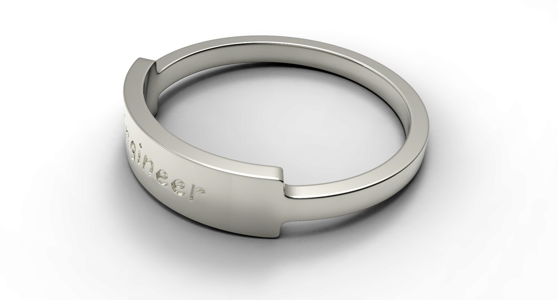 ArtStation - Engineer Ring Female Silver | Resources