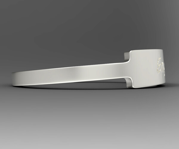 ArtStation - Engineer Ring Female Silver | Resources