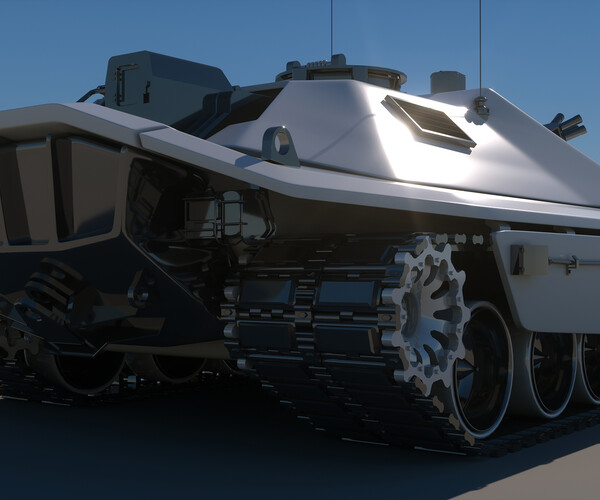 ArtStation - Sci-Fi Future Tank Concept | Resources