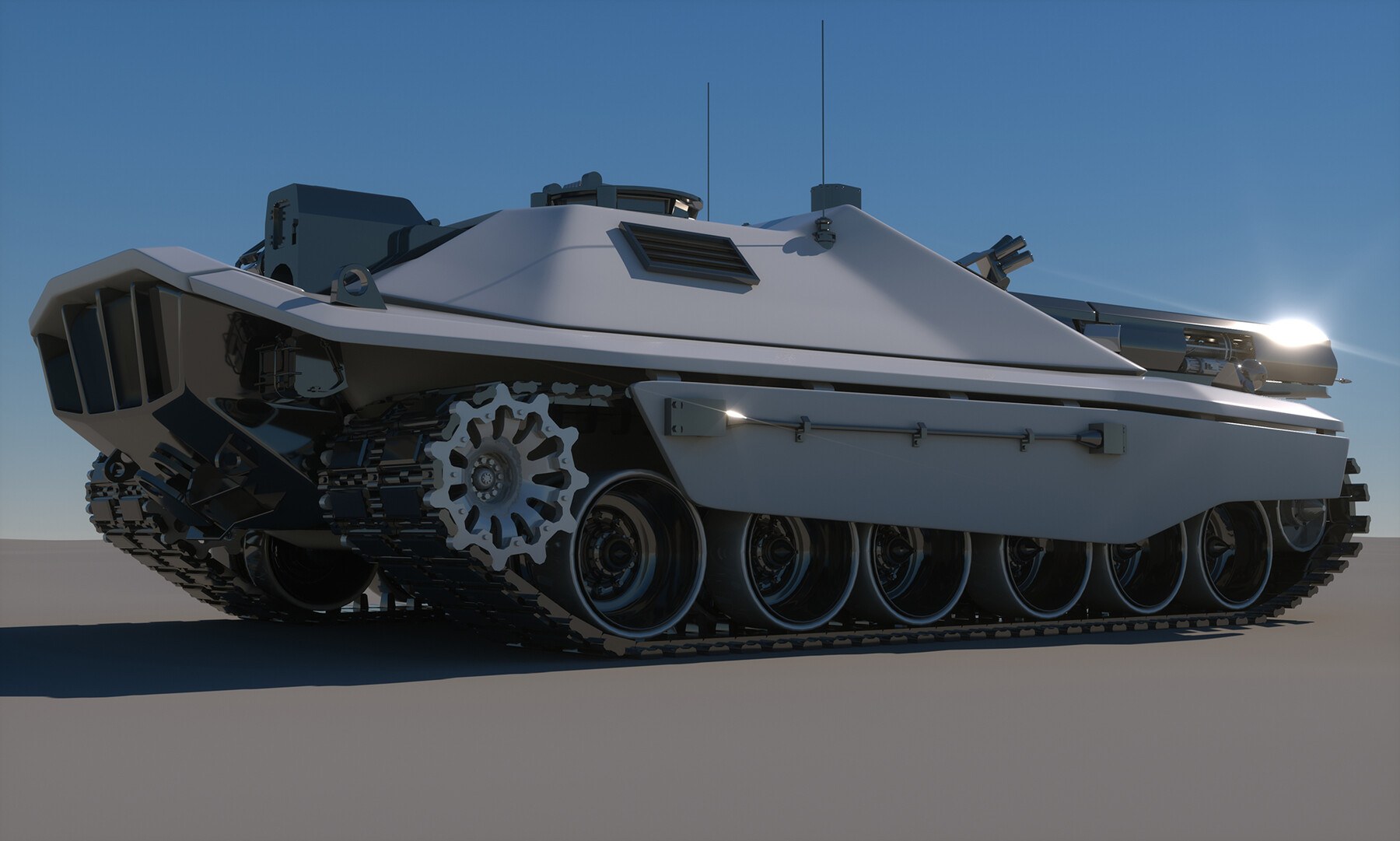 ArtStation - Sci-Fi Future Tank Concept | Resources