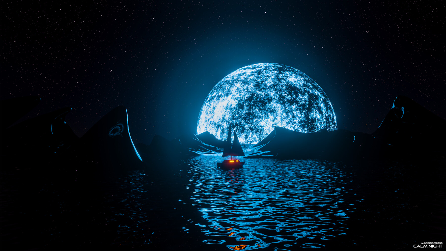 ArtStation - CALM NIGHT | Artworks