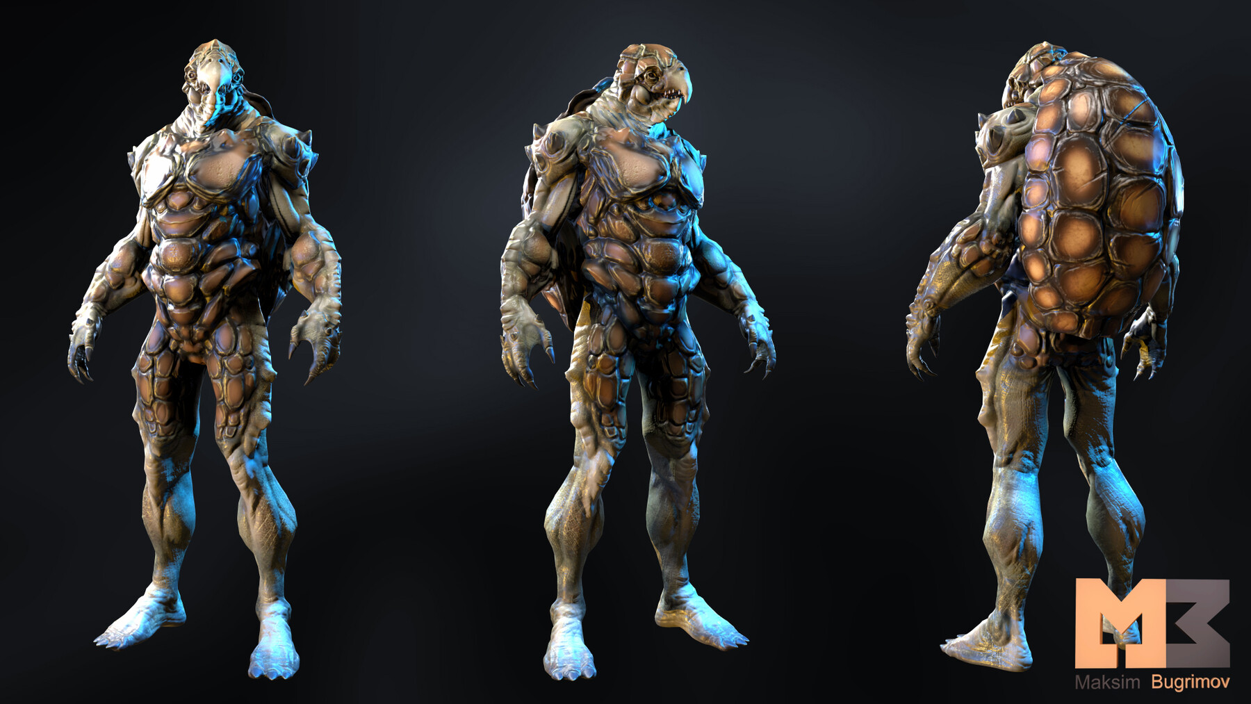 ArtStation - Monsters Underwater Pack | Game Assets