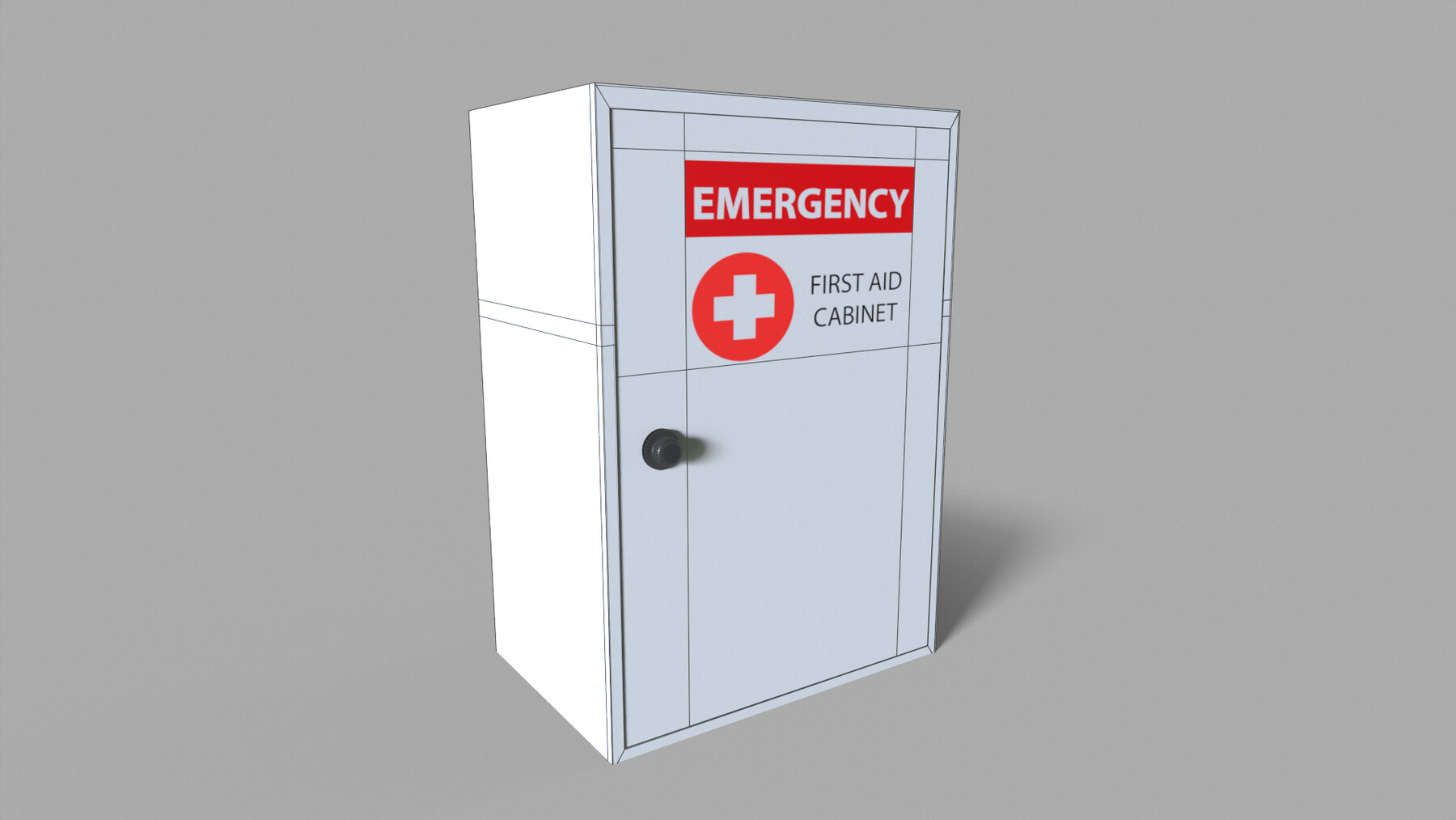ArtStation - First Aid Cabinet | Resources