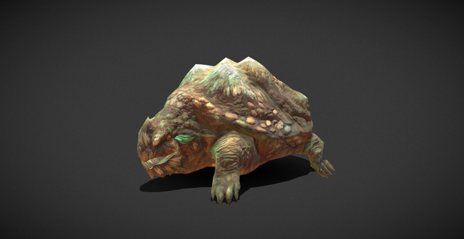ArtStation - Fantasy Creature - Battle Turtles | Game Assets