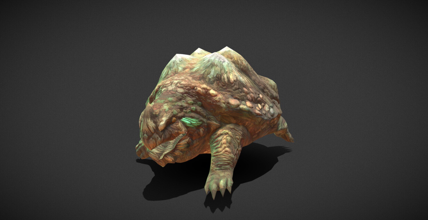 ArtStation - Fantasy Creature - Battle Turtles | Game Assets