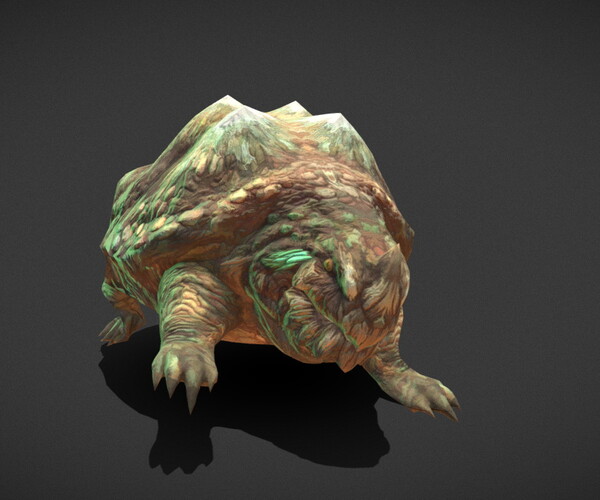 ArtStation - Fantasy Creature - Battle Turtles | Game Assets