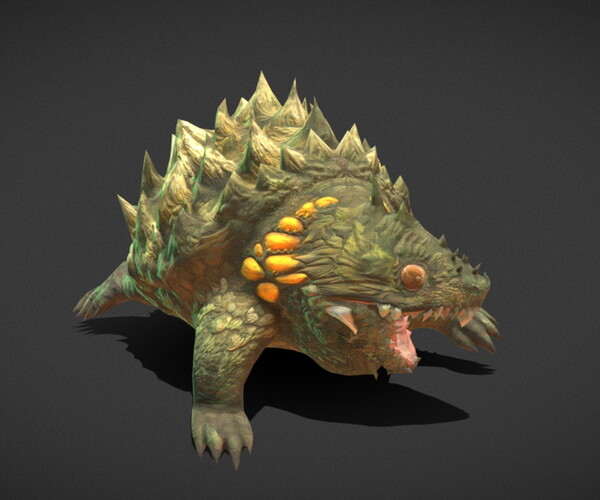 ArtStation - Fantasy Creature - Battle Turtles | Game Assets