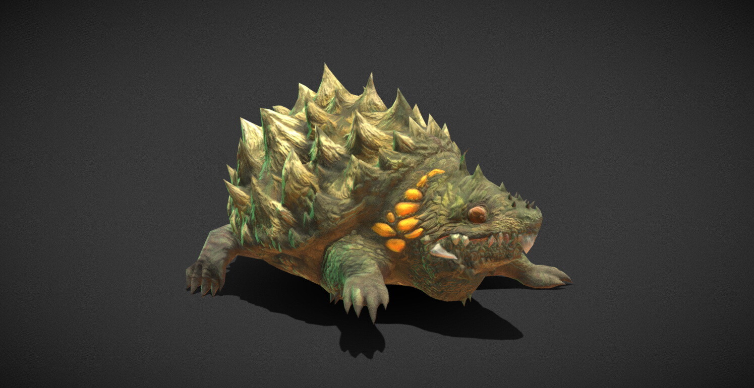 ArtStation - Fantasy Creature - Battle Turtles | Game Assets