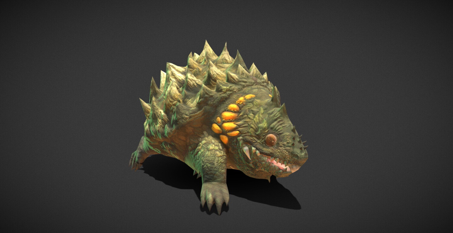 ArtStation - Fantasy Creature - Battle Turtles | Game Assets