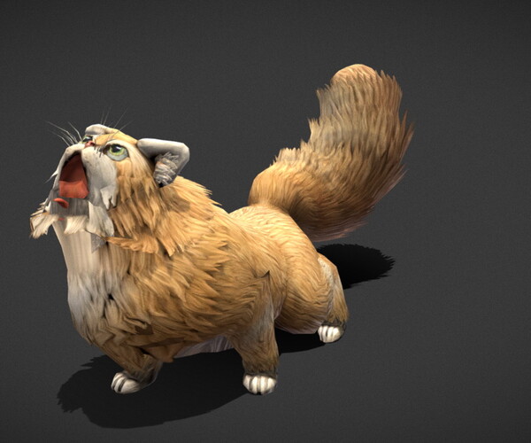 ArtStation - Fantasy Creature - Combat Cat | Game Assets