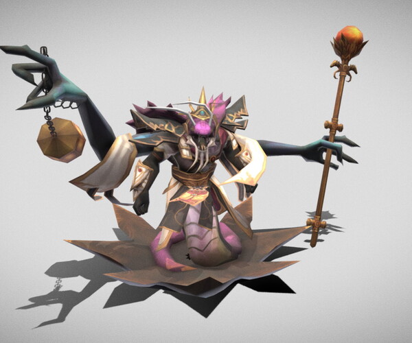 ArtStation - Dungeon Fantasy Monster - Lord of Darkness | Game Assets