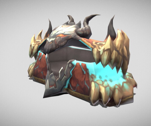 ArtStation - Dungeon Fantasy Monster - Cursed Box | Game Assets