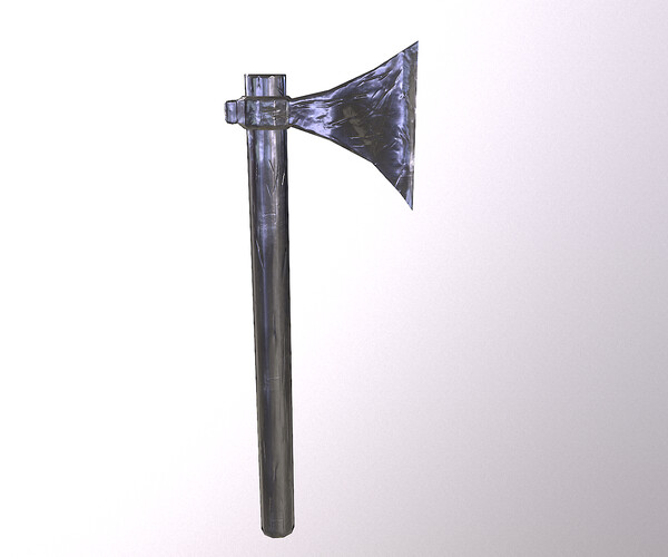 ArtStation - Ax lowpoly | Game Assets