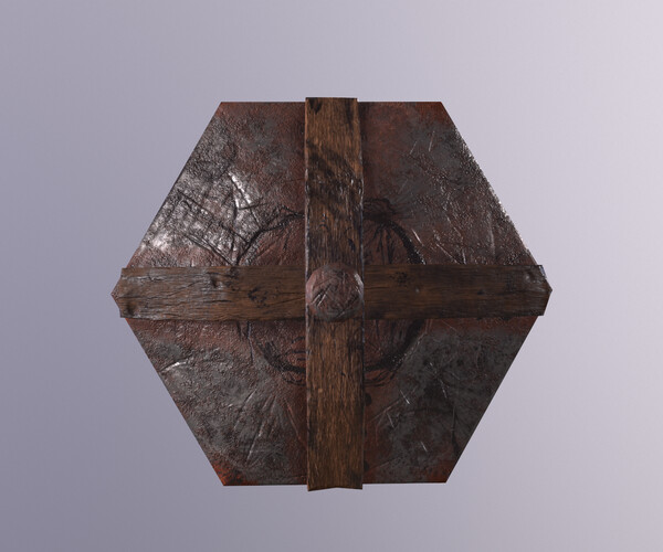 ArtStation - Shield lowpoly | Game Assets