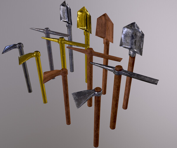 ArtStation - Farmer tools | Game Assets