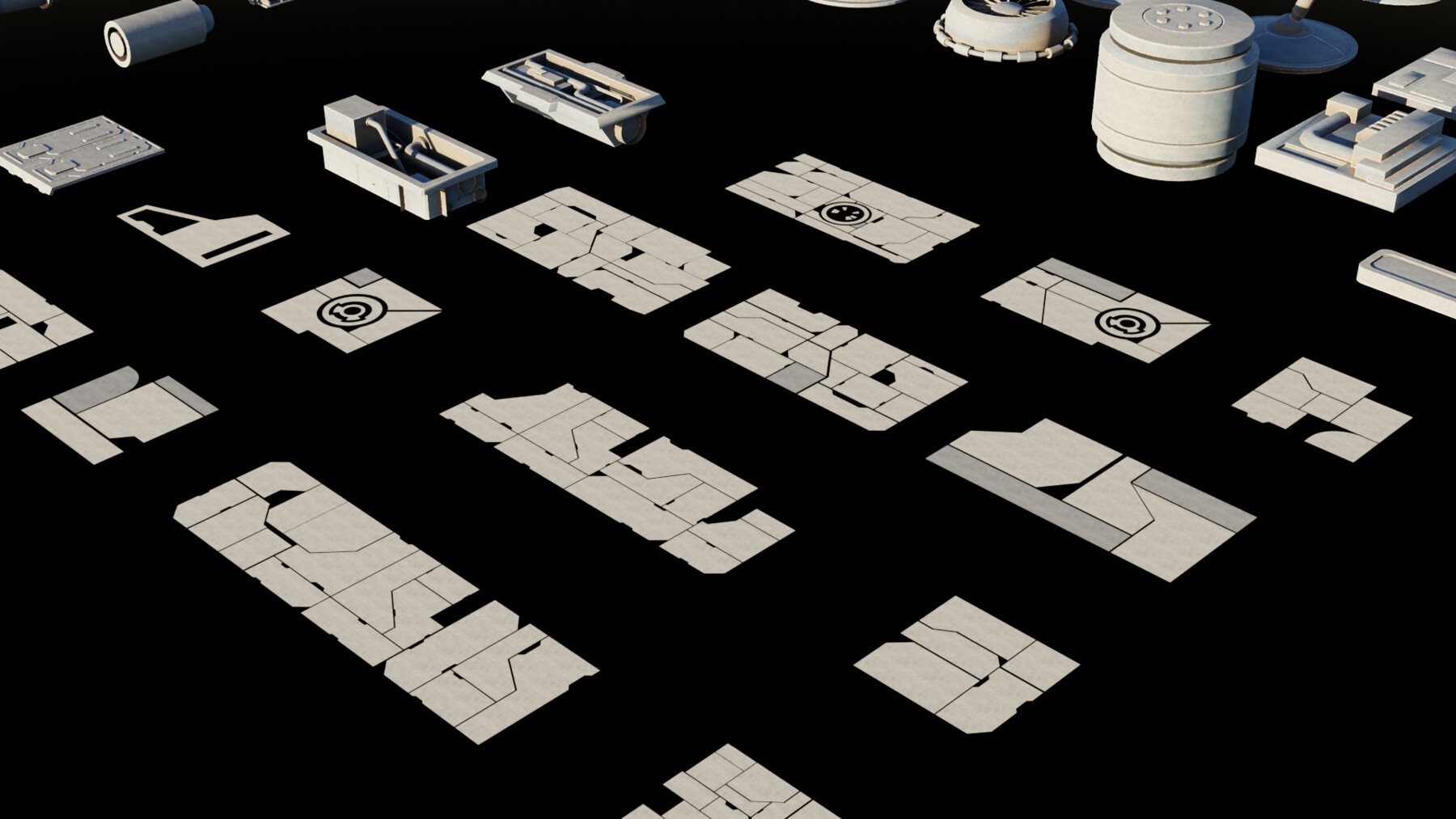 ArtStation - KitBashing Greeble Set | Resources