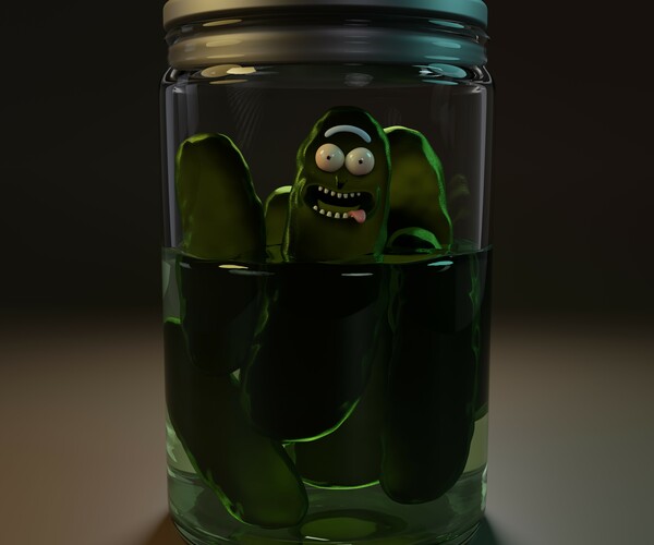 ArtStation - Pickle Rick | Resources
