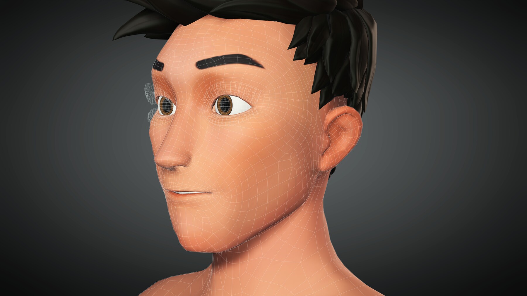 ArtStation - Cartoon Man 2 Character 3D Yound -- High-quality fantasy ...