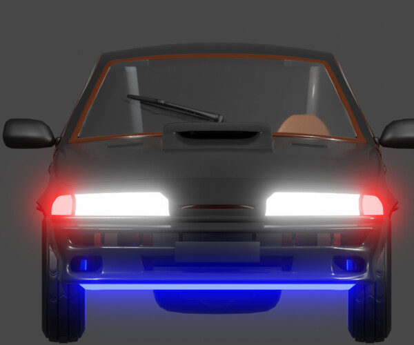 ArtStation - Holden Commodore VL BT1 3D Model - Racing Car | Game Assets