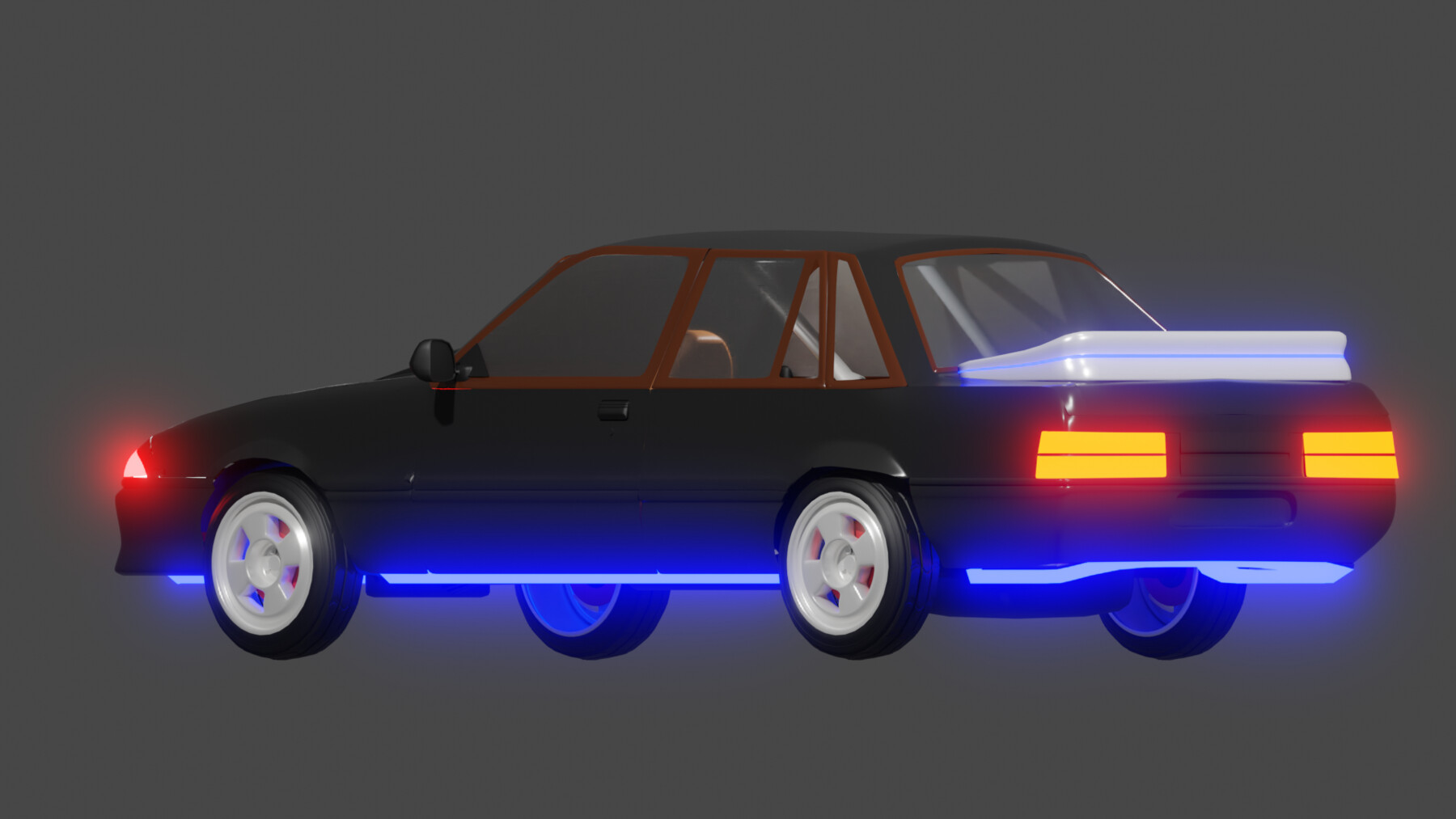 ArtStation - Holden Commodore VL BT1 3D Model - Racing Car | Game Assets