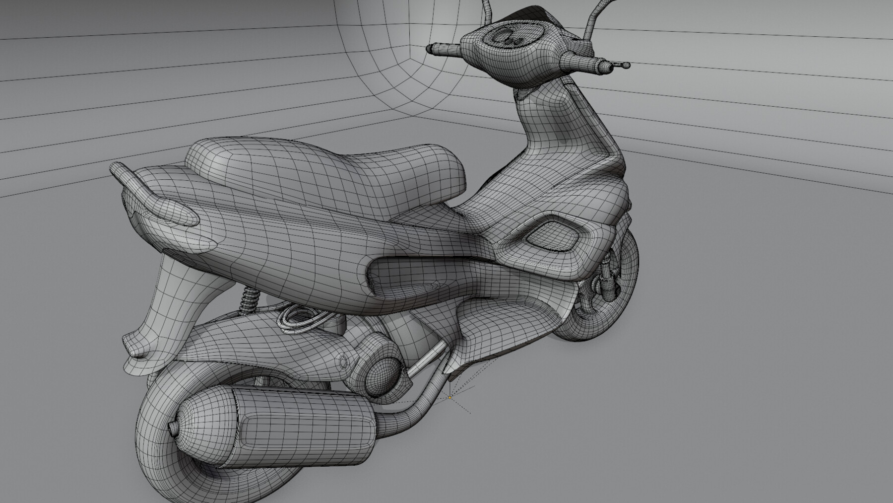 ArtStation - Gilera 180 3D Model | Game Assets