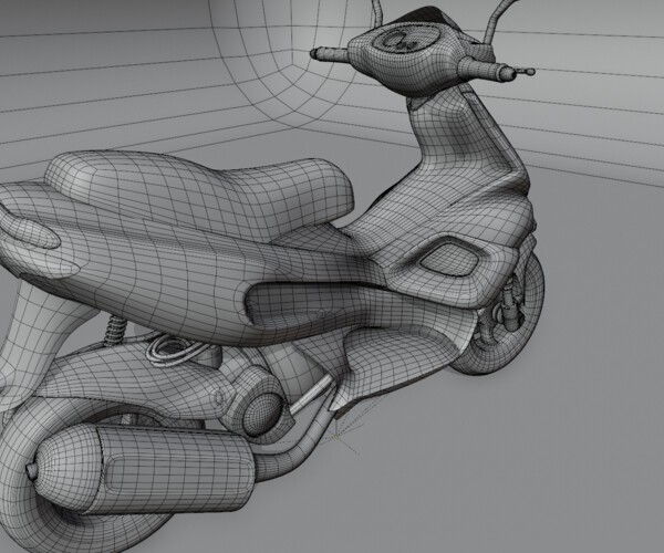 ArtStation - Gilera 180 3D Model | Game Assets