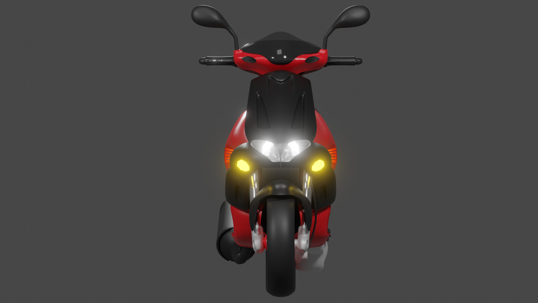 ArtStation - Gilera 180 3D Model | Game Assets