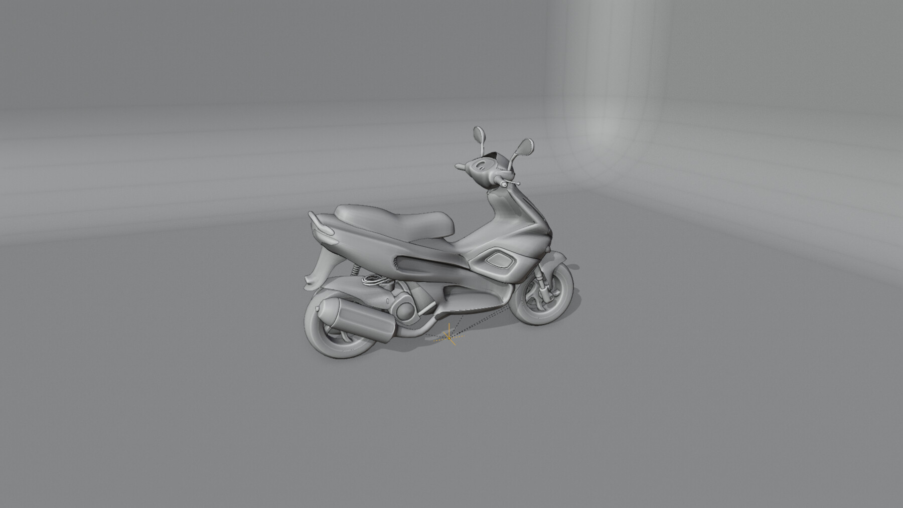 ArtStation - Gilera 180 3D Model | Game Assets