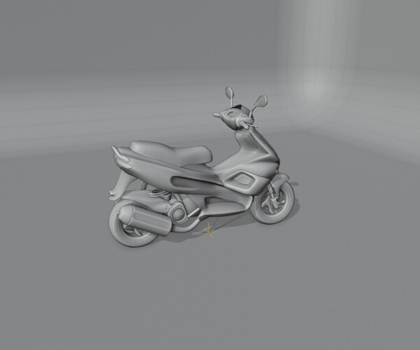 ArtStation - Gilera 180 3D Model | Game Assets