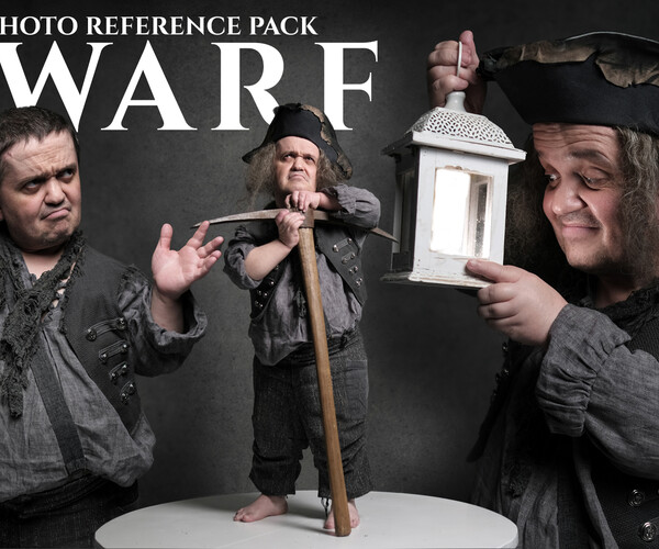ArtStation - A Dwarf - Reference Photo Pack for Artists 1122 JPEGs noAI ...