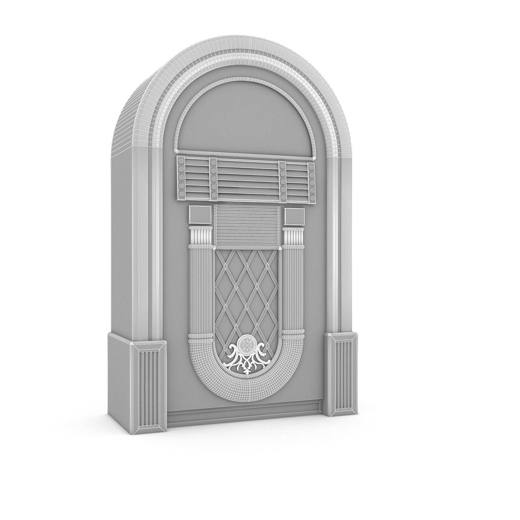 ArtStation - Juke Box 3D model | Game Assets