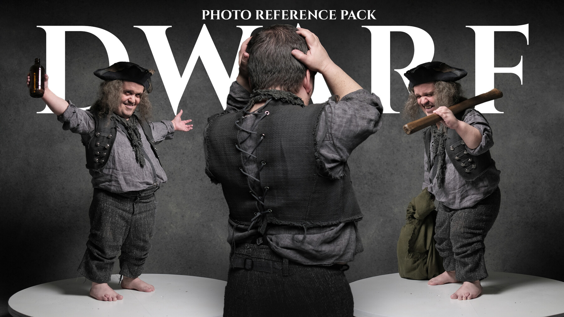 ArtStation - A Dwarf - Reference Photo Pack for Artists 1122 JPEGs noAI ...