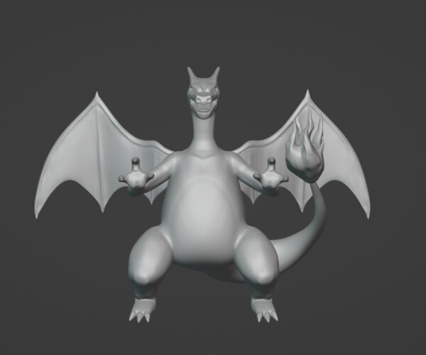 ArtStation - Charizard 3d model | Resources