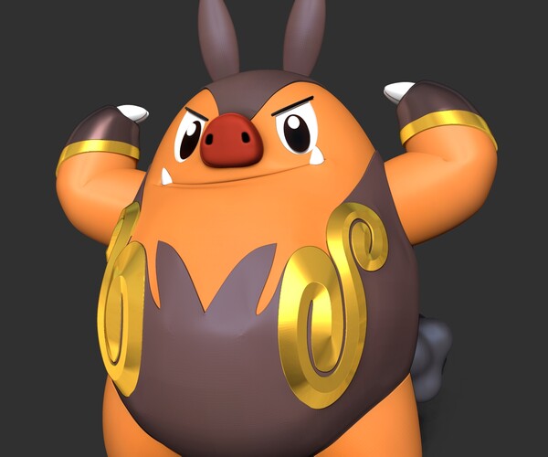 ArtStation - Pignite - Pokemon Fanart | Resources