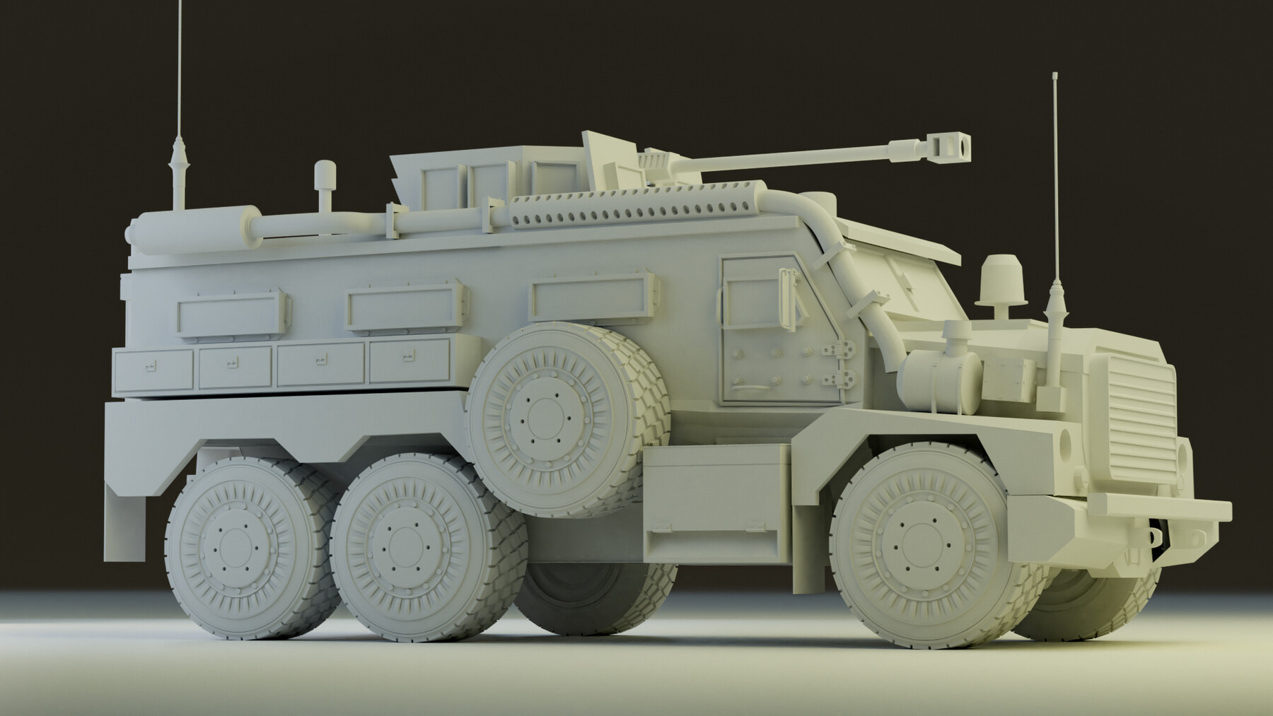 ArtStation - Couger 6x6 Mrap Armored Vehicle | Resources