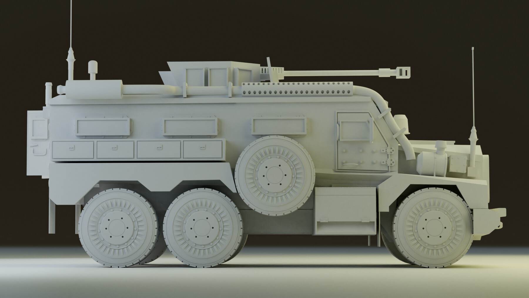 ArtStation - Couger 6x6 Mrap Armored Vehicle | Resources