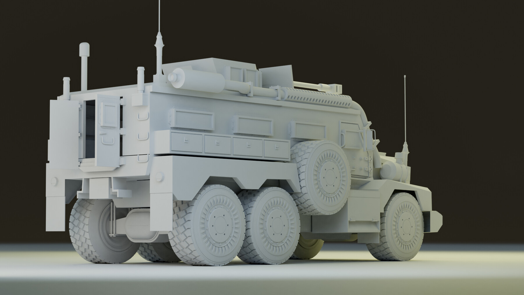 ArtStation - Couger 6x6 Mrap Armored Vehicle | Resources